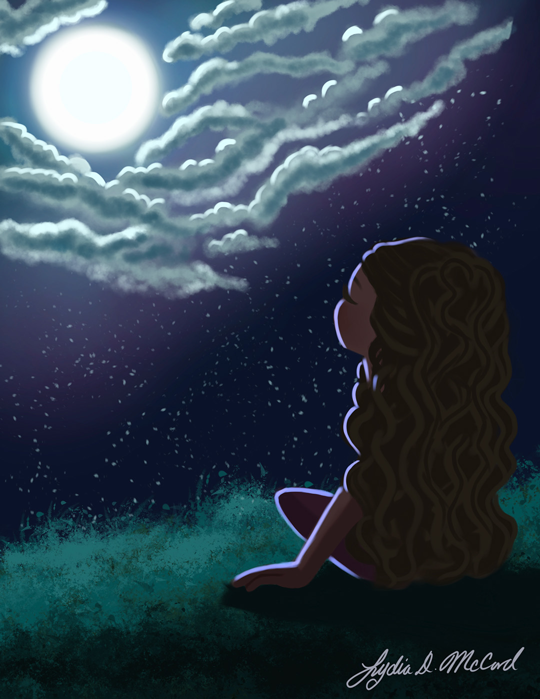 Moon Bloom – Art of Lydia McCord